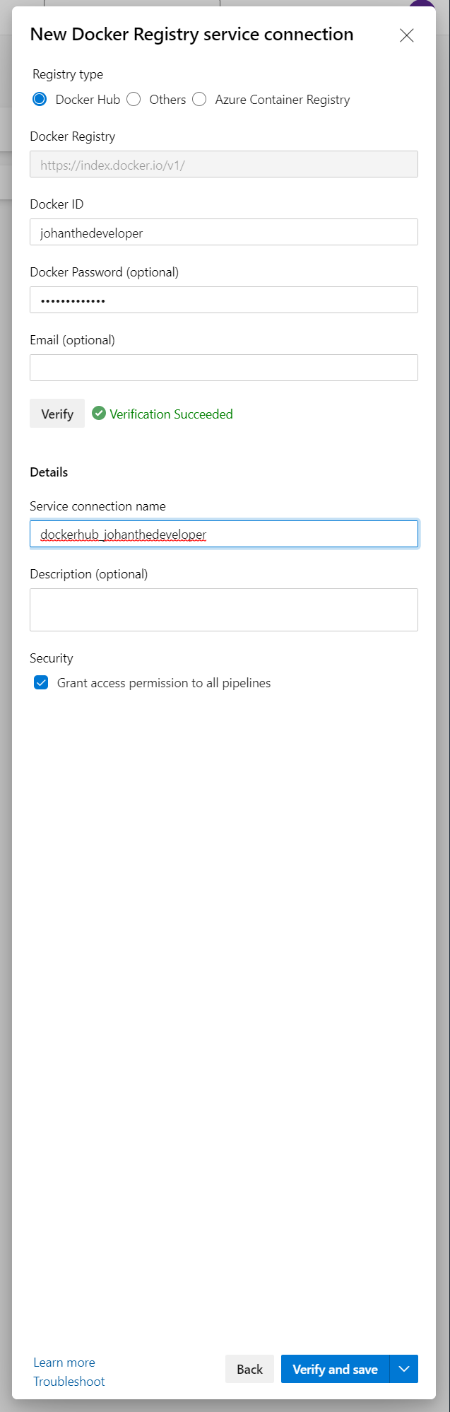 How To Create A Docker Container In Docker Hub Azure Pipeline Agent 0813